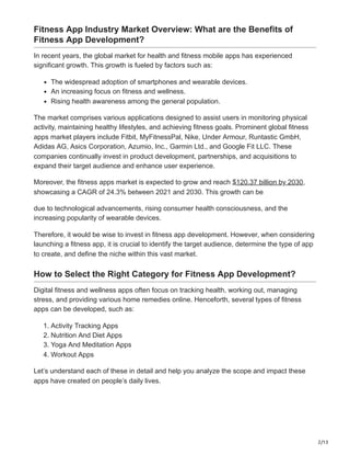 How to Create a Fitness App Process Features and Cost.pdf