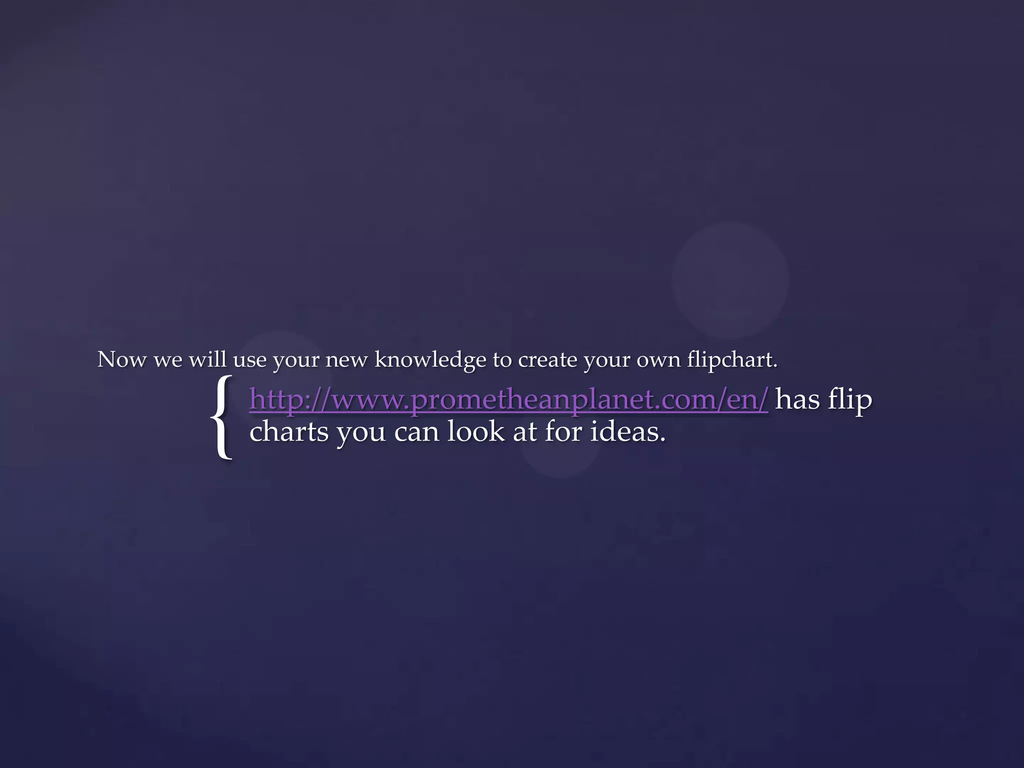 How to create a flipchart in activ inspire | PPTX