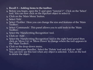 How to create a flipchart in activ inspire | PPTX