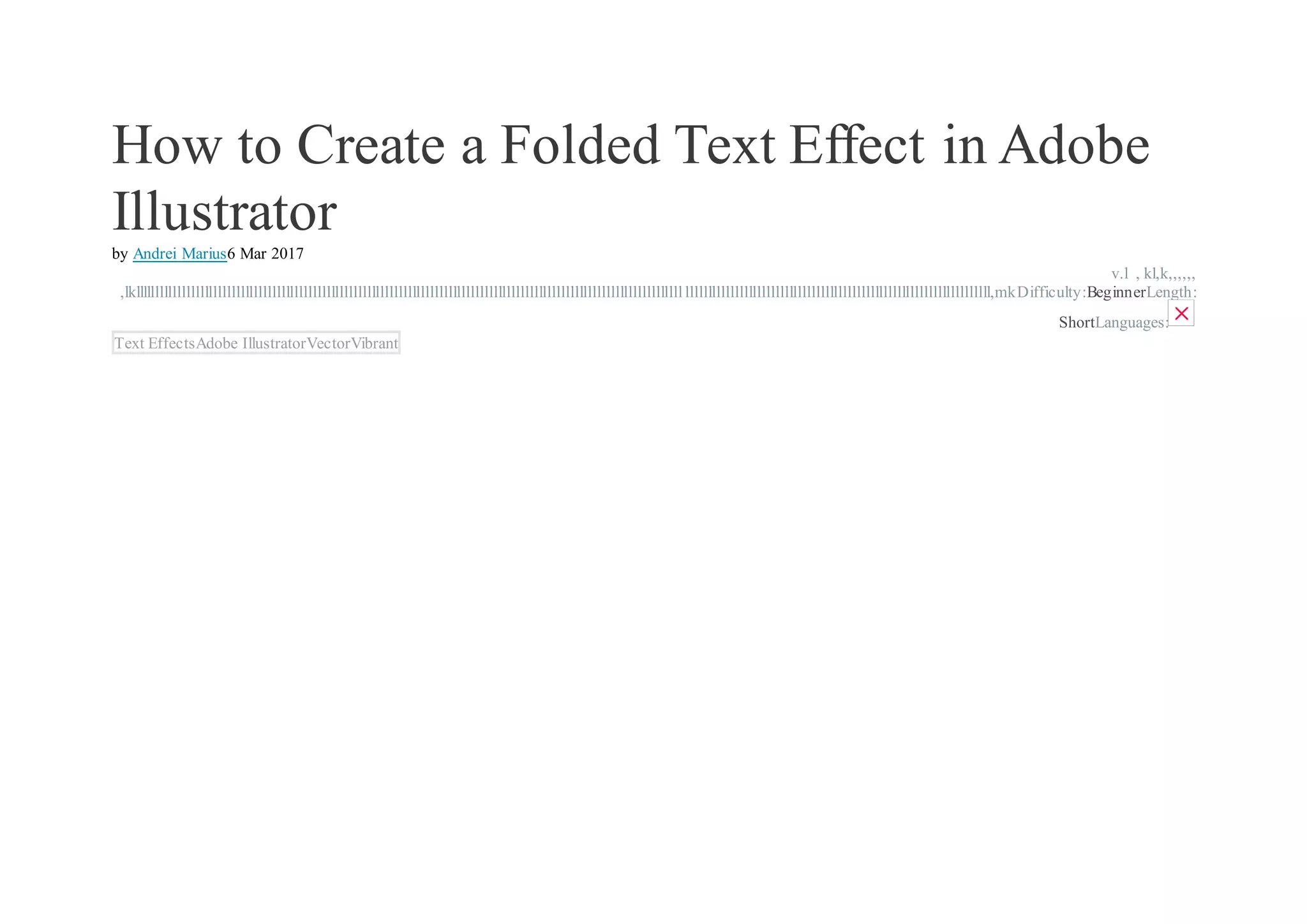 How to Create a Folded Text Effect in Adobe Illustrator.docx