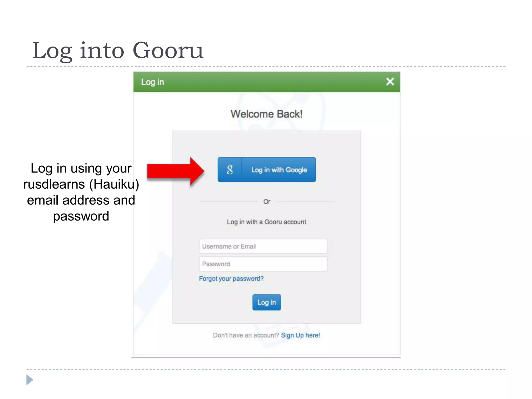 How to create a gooru collection | PPT