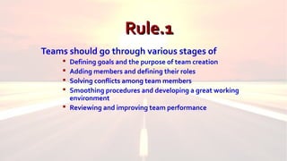 10 Golden Rules to Create a Great Team | PPT