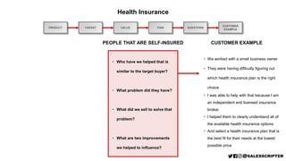 How to Create a Health Insurance Sales Script | PPTX