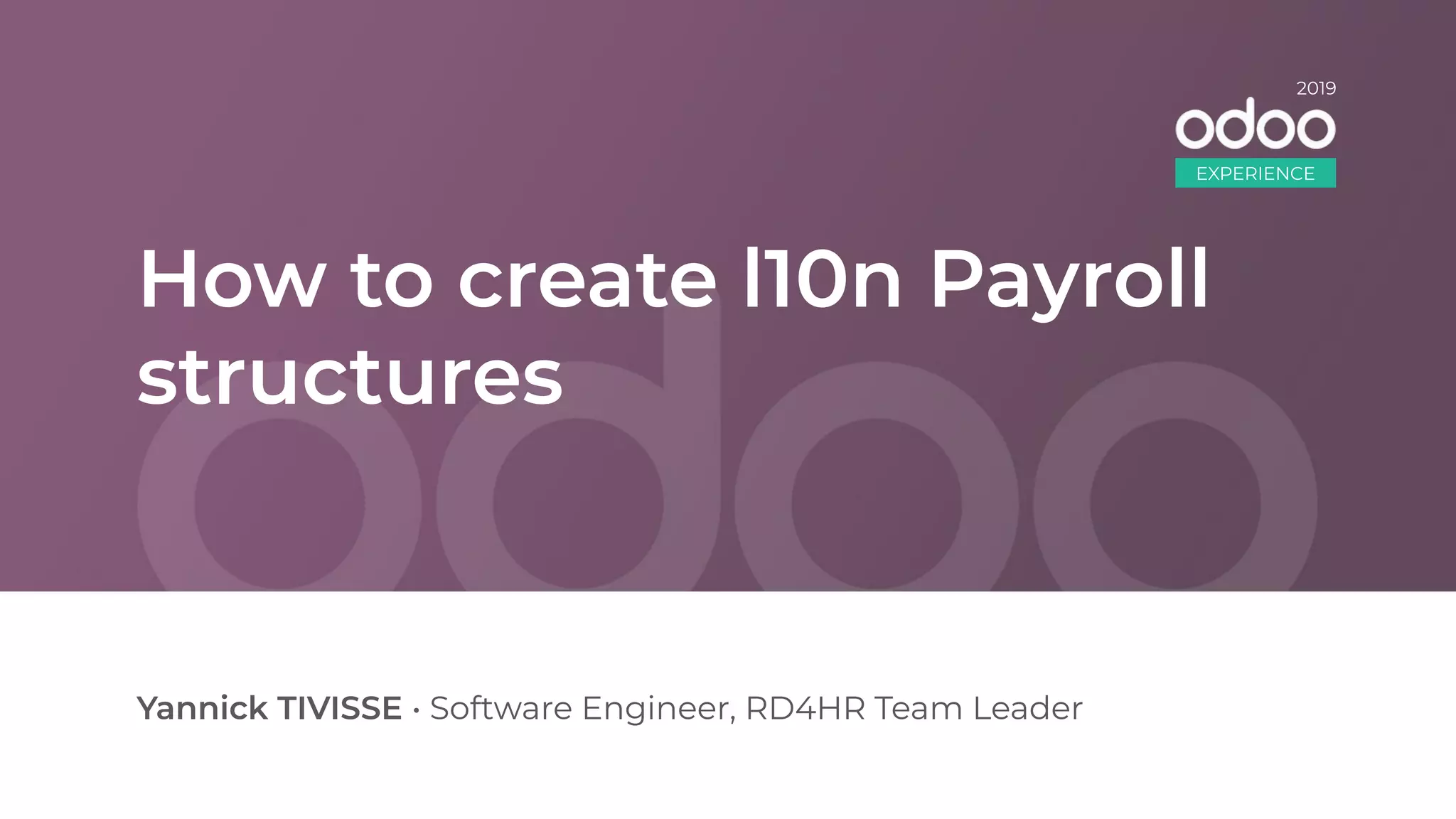 How to Create a l10n Payroll Structure | PPT