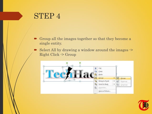 How to create a logo using Microsoft Powerpoint? | PPTX