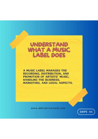 How to Create a Music Label a comprehensive guide | PDF