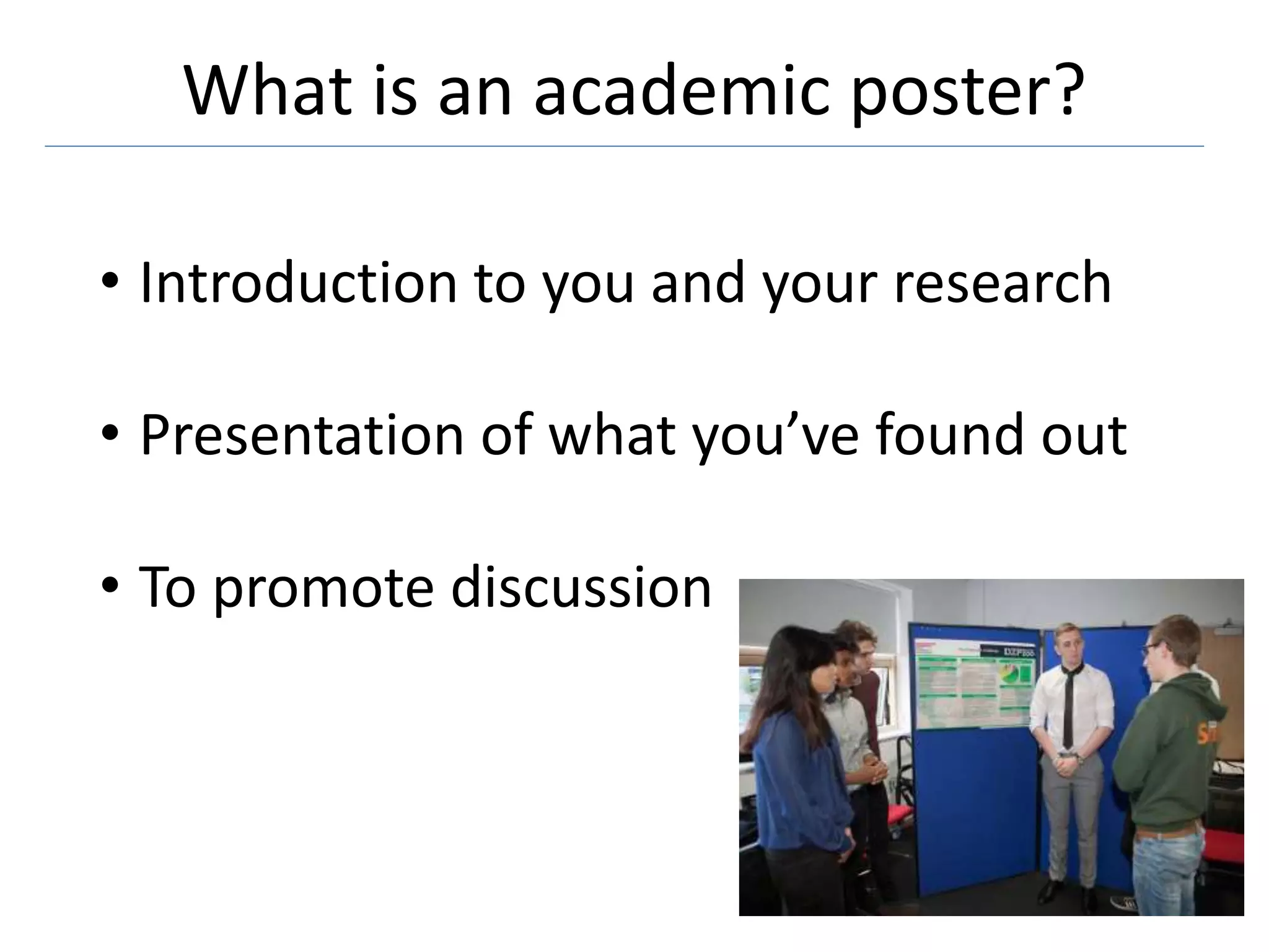 How to create an academic poster | PPTX