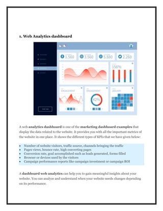 How to create an analytics dashboard (with examples).pdf