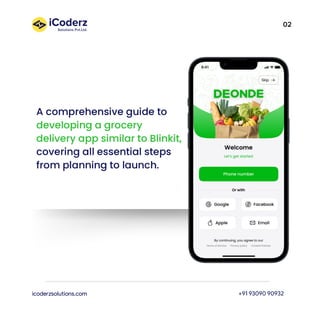 How to Create a Grocery Delivery App Like Blinkit? | PDF