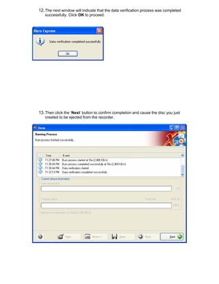 How to create an audio cd | PDF