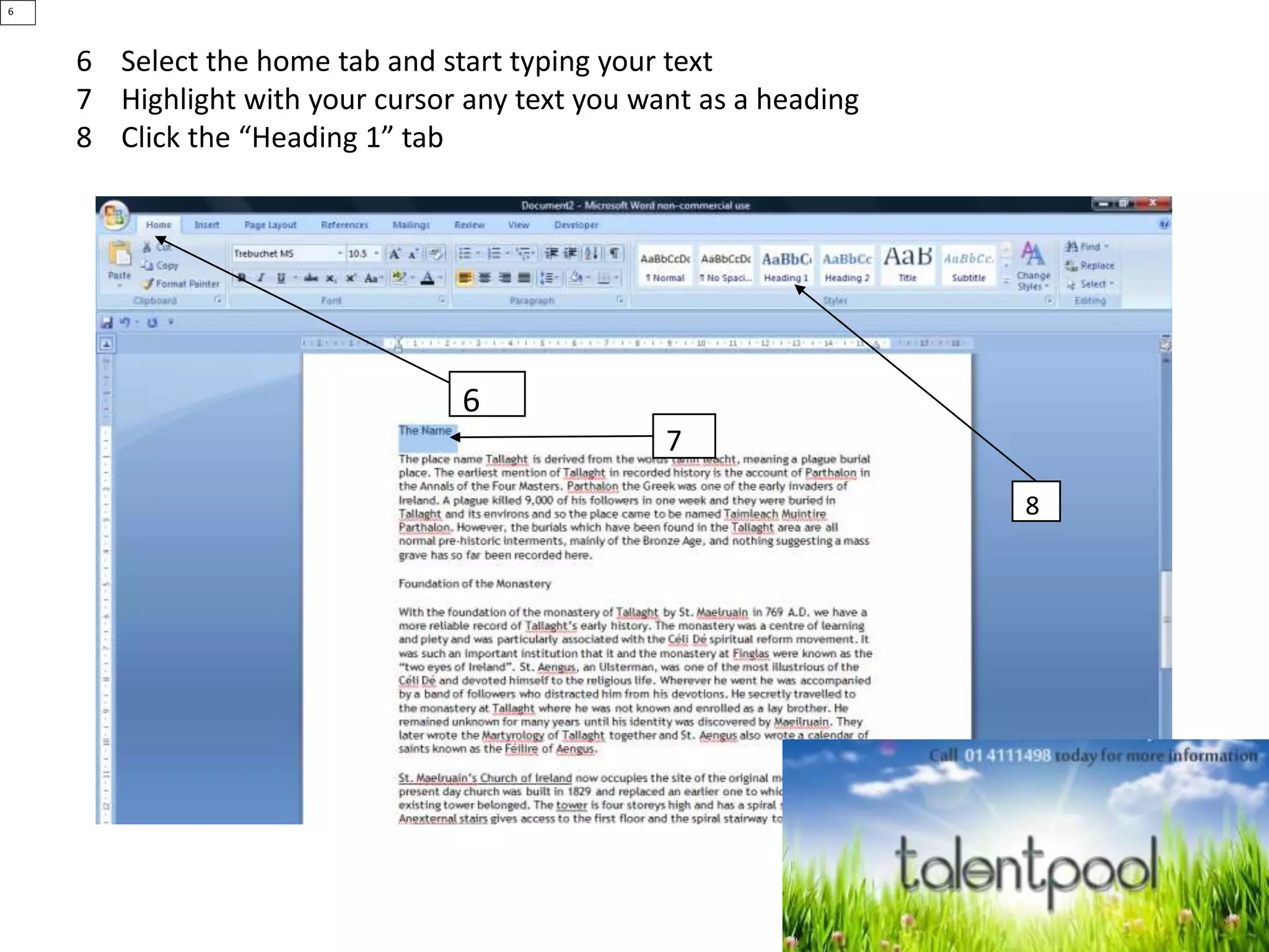 How to create an automatic index in microsoft for Beginners | PPT