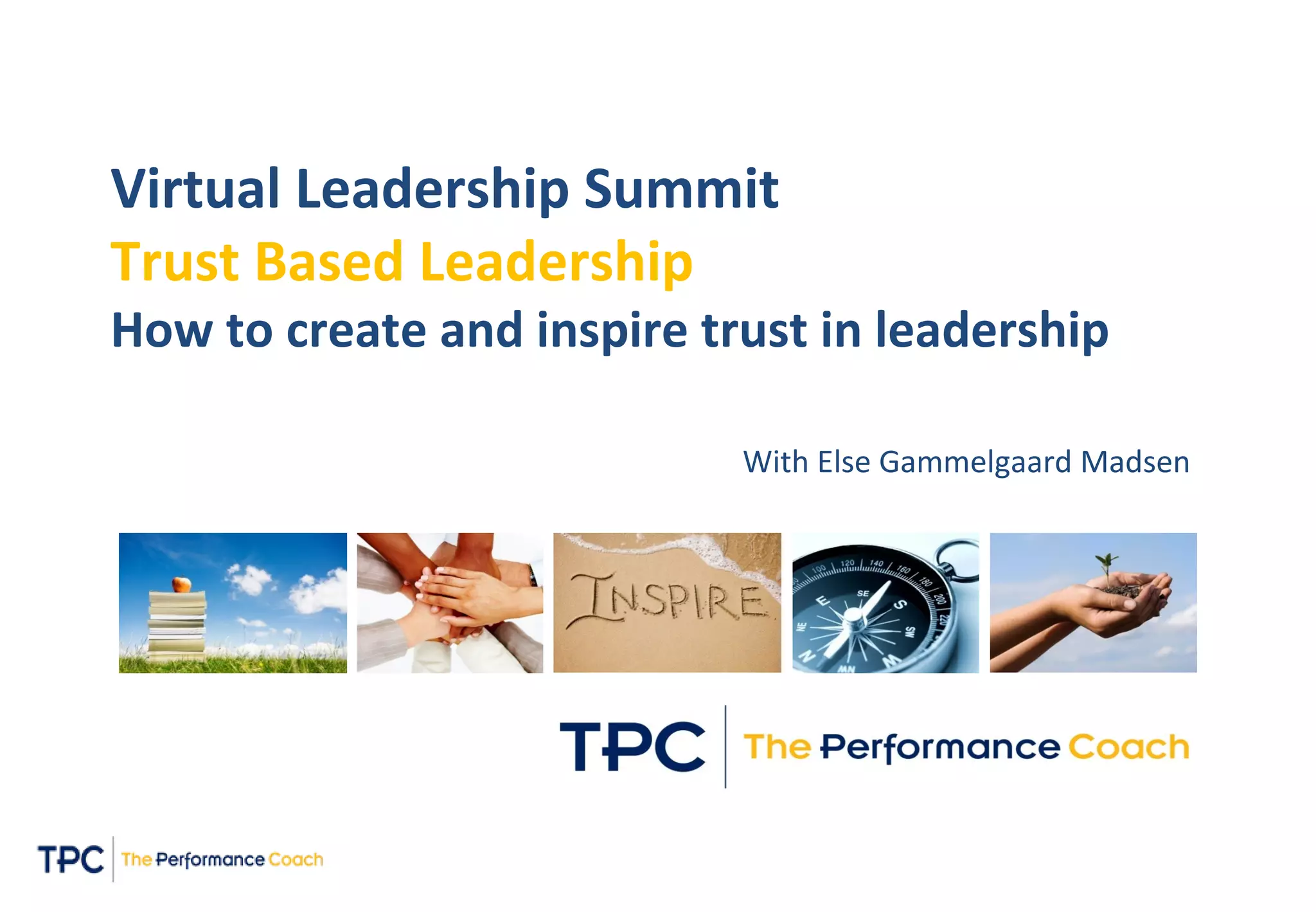 How to create and inspire trust in leadership | PPT