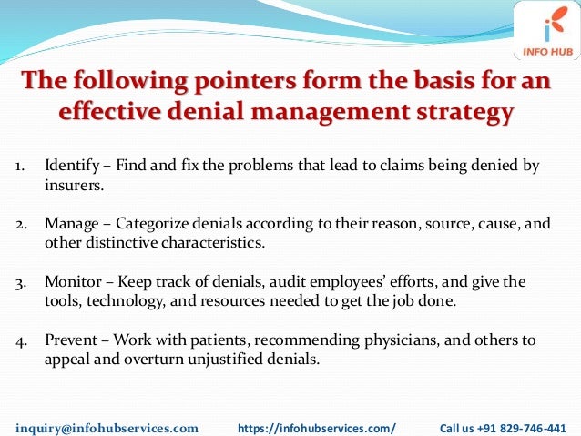 How To Create an effective Denial Management strategy 1PDF.pdf | Health Insurance | Insurance