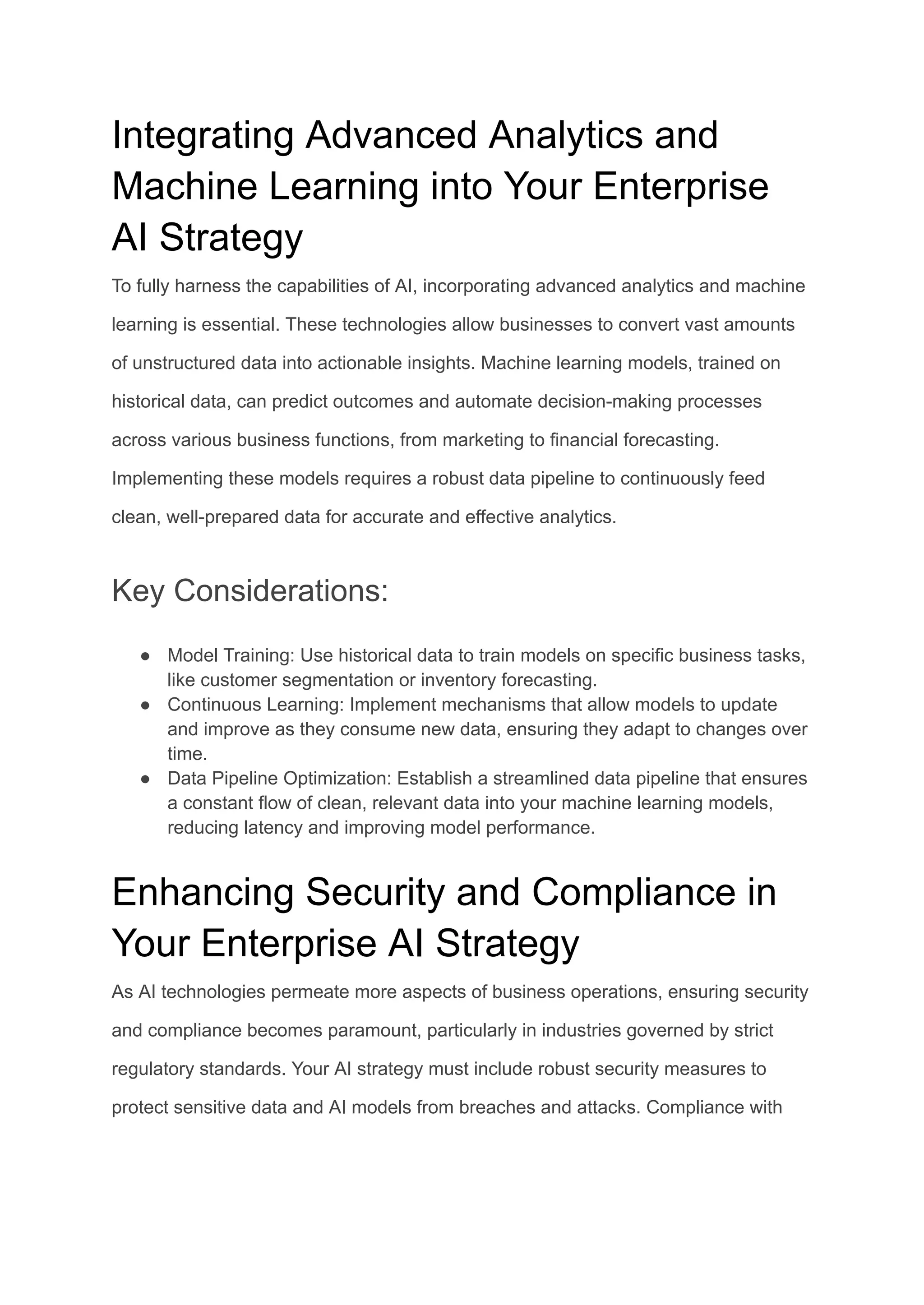 How to Create an Effective Enterprise AI Strategy.pdf | Technology ...