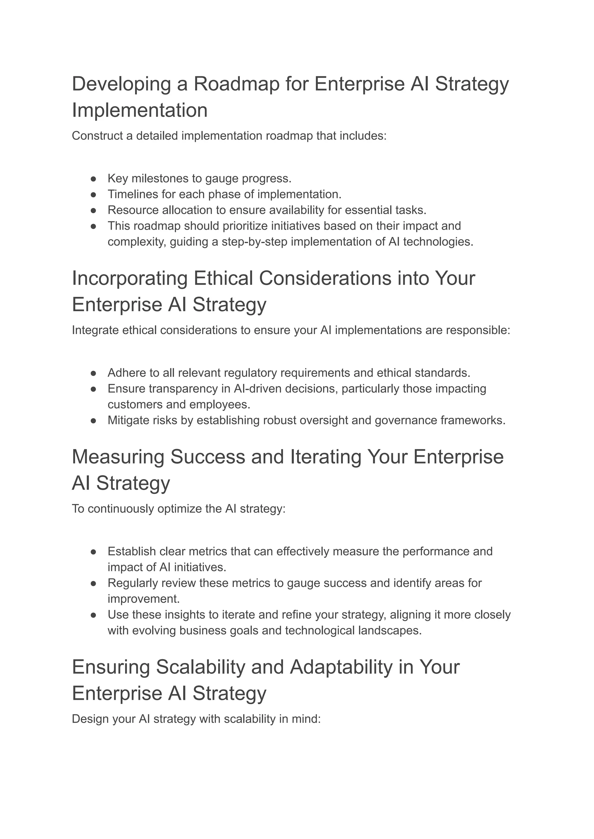 How to Create an Effective Enterprise AI Strategy.pdf | Technology ...