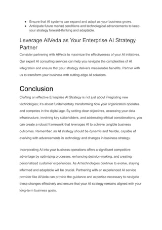 How to Create an Effective Enterprise AI Strategy.pdf | Technology Industry | Industries