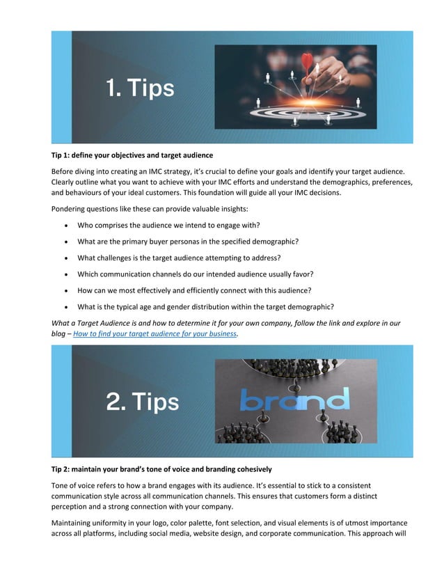 HOW TO CREATE AN EFFECTIVE IMC STRATEGY.pdf | Email | Internet
