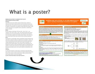 How to Create an Effective Poster Presentation: Guest Lecture by Maira ...