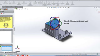 How to create an exploded view using Solidworks | PPTX