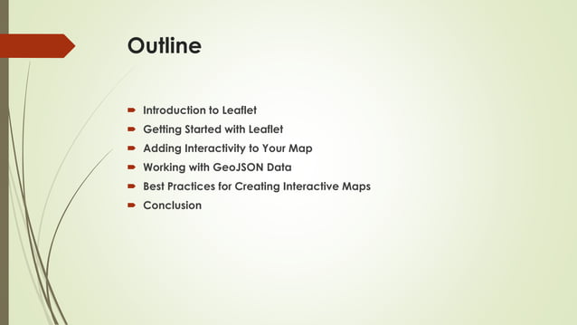 How to create an interactive map with Leaflet.pdf | Web Development | Internet