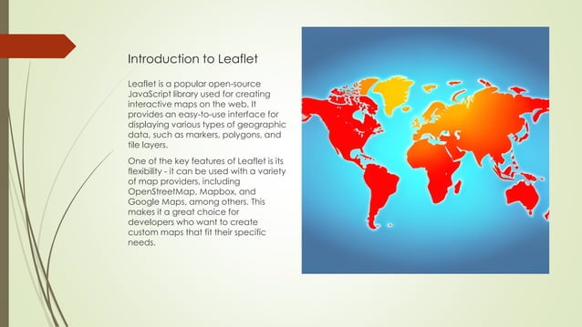 How to create an interactive map with Leaflet.pdf | Web Development ...