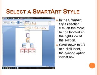 How to create an organizational chart in word | PPTX