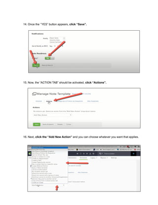 Step-by-Step Guide on how to create a note template | PDF