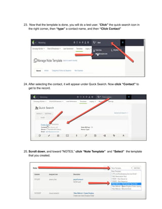 Step-by-Step Guide on how to create a note template | PDF