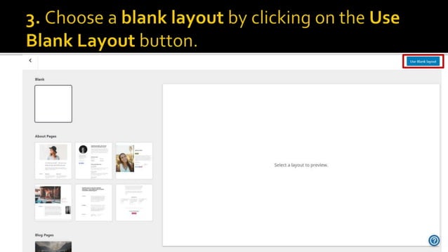 How to create a page in your blog | PPT