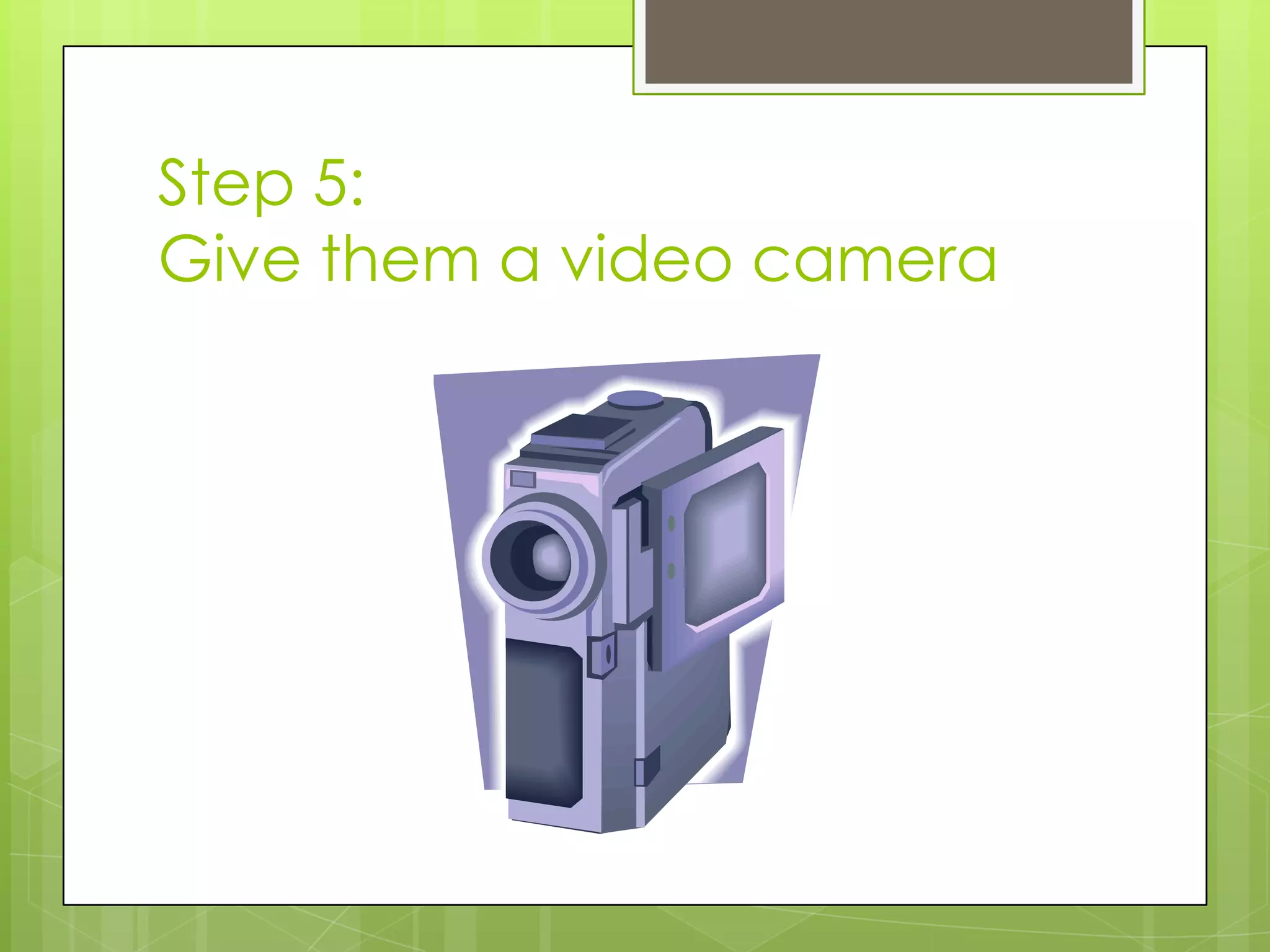 How to create a paperslide video | PPTX