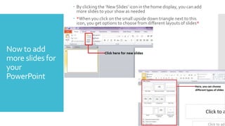 How to create a power point | PPT