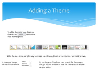 How to create a power point presentation | PPTX