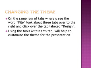 How to create a power point presentation | PPTX | Desktop Publishing ...