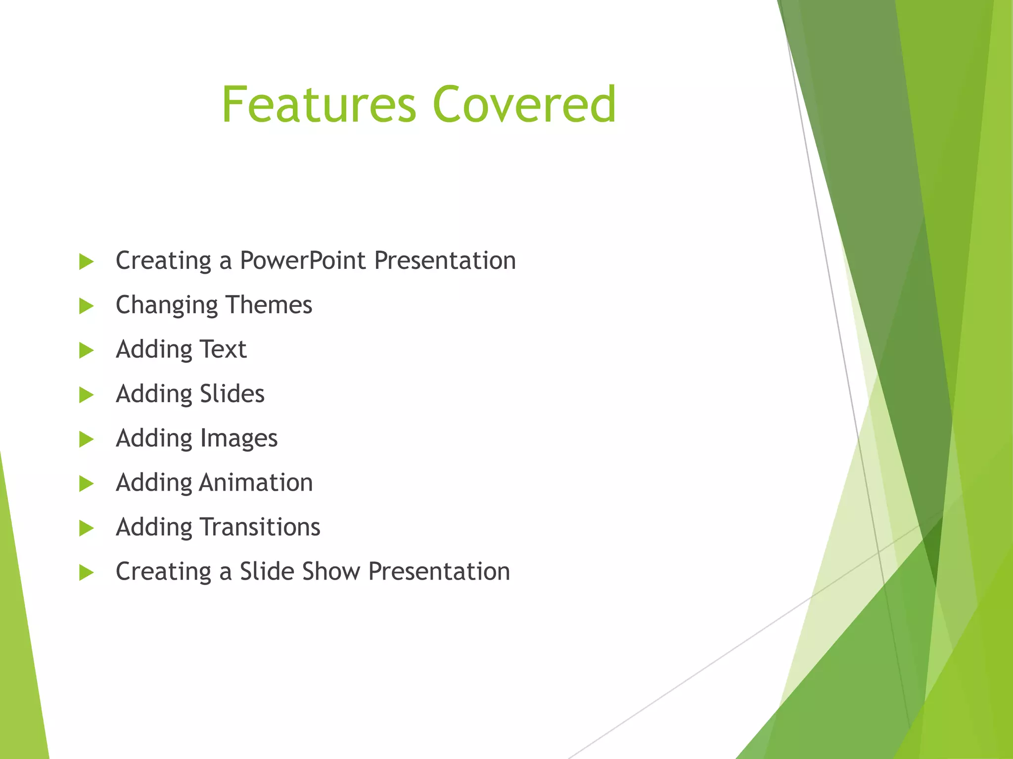 How to create a power point presentation | PPT
