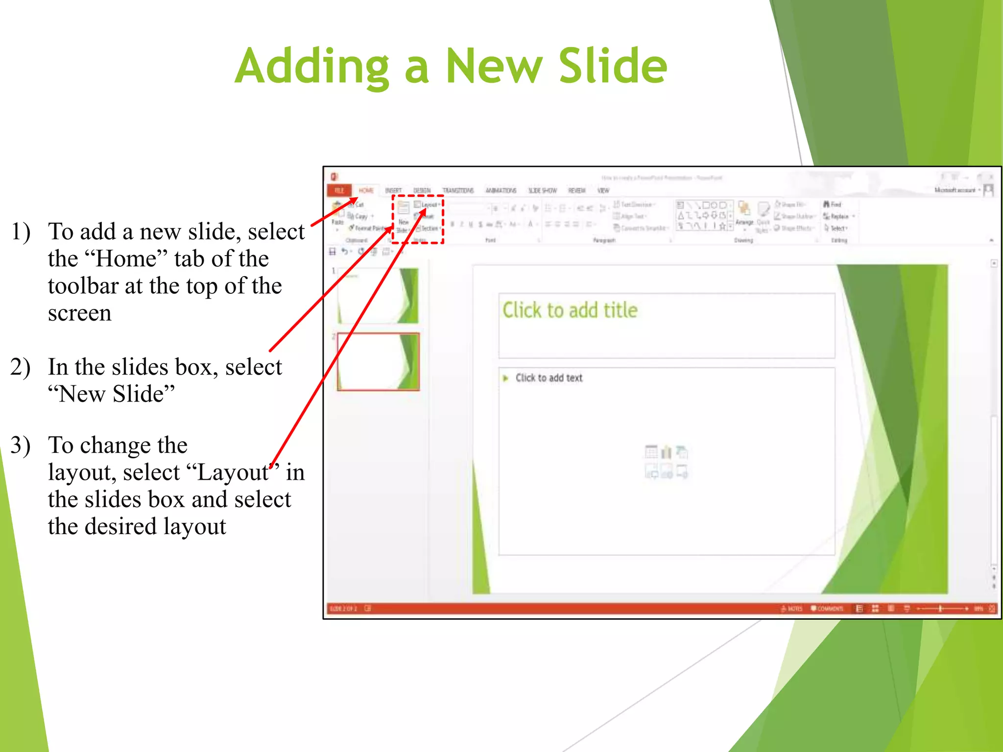 How to create a power point presentation | PPT
