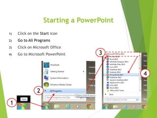 How to create a power point presentation | PPT