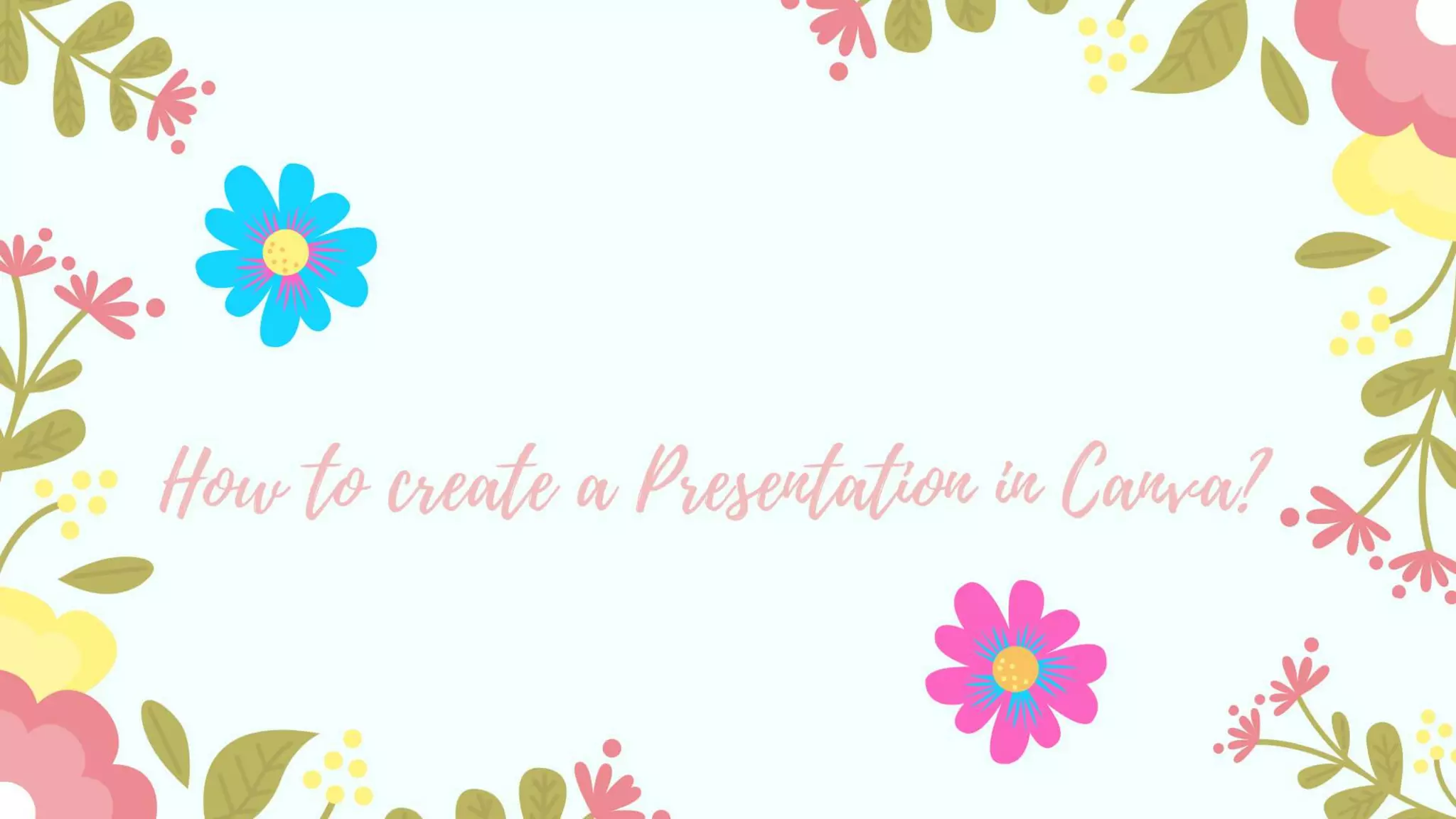 How to make a presentation on Canva - By Prisha Agrawal | PPT