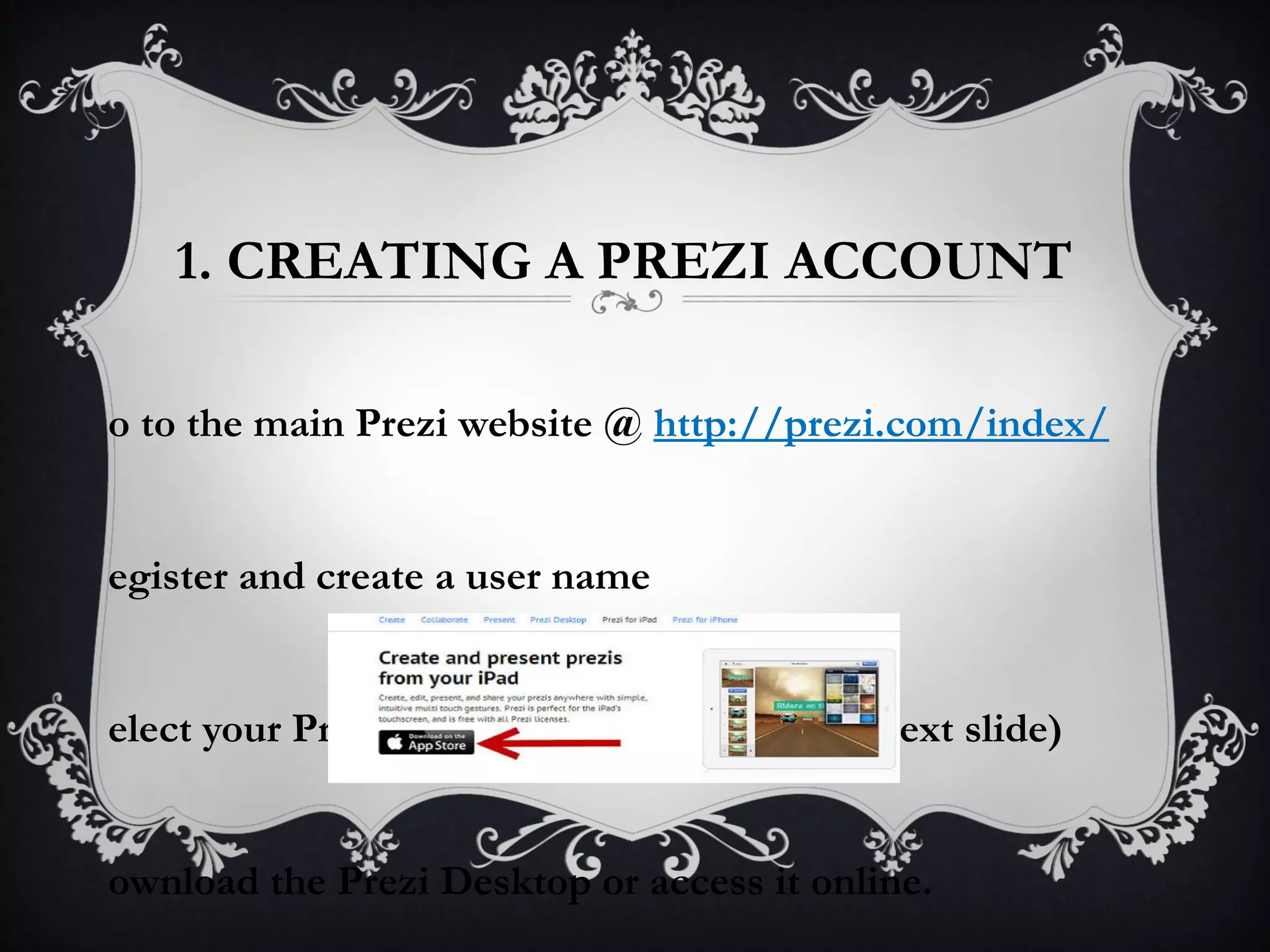 How to create a prezi presentation | PPT