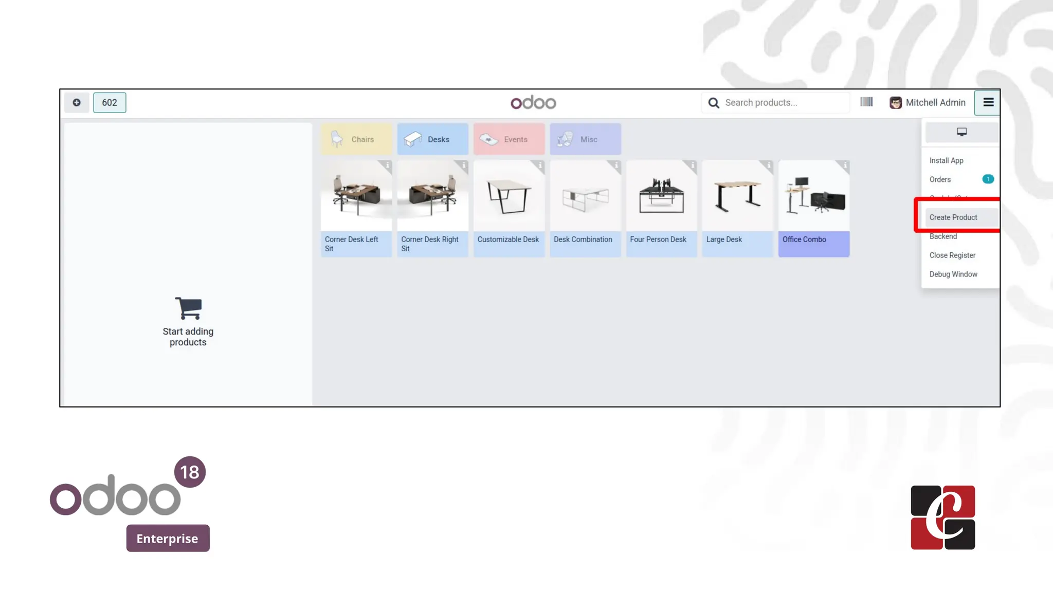 How to Create a Product in Odoo 18 POS - Odoo 18 | PPTX