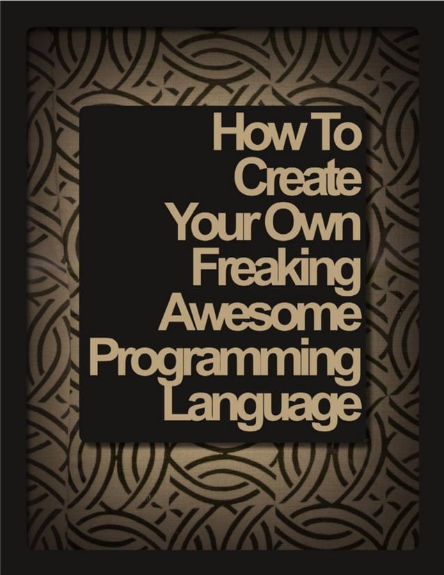 How to create a programming language | PDF