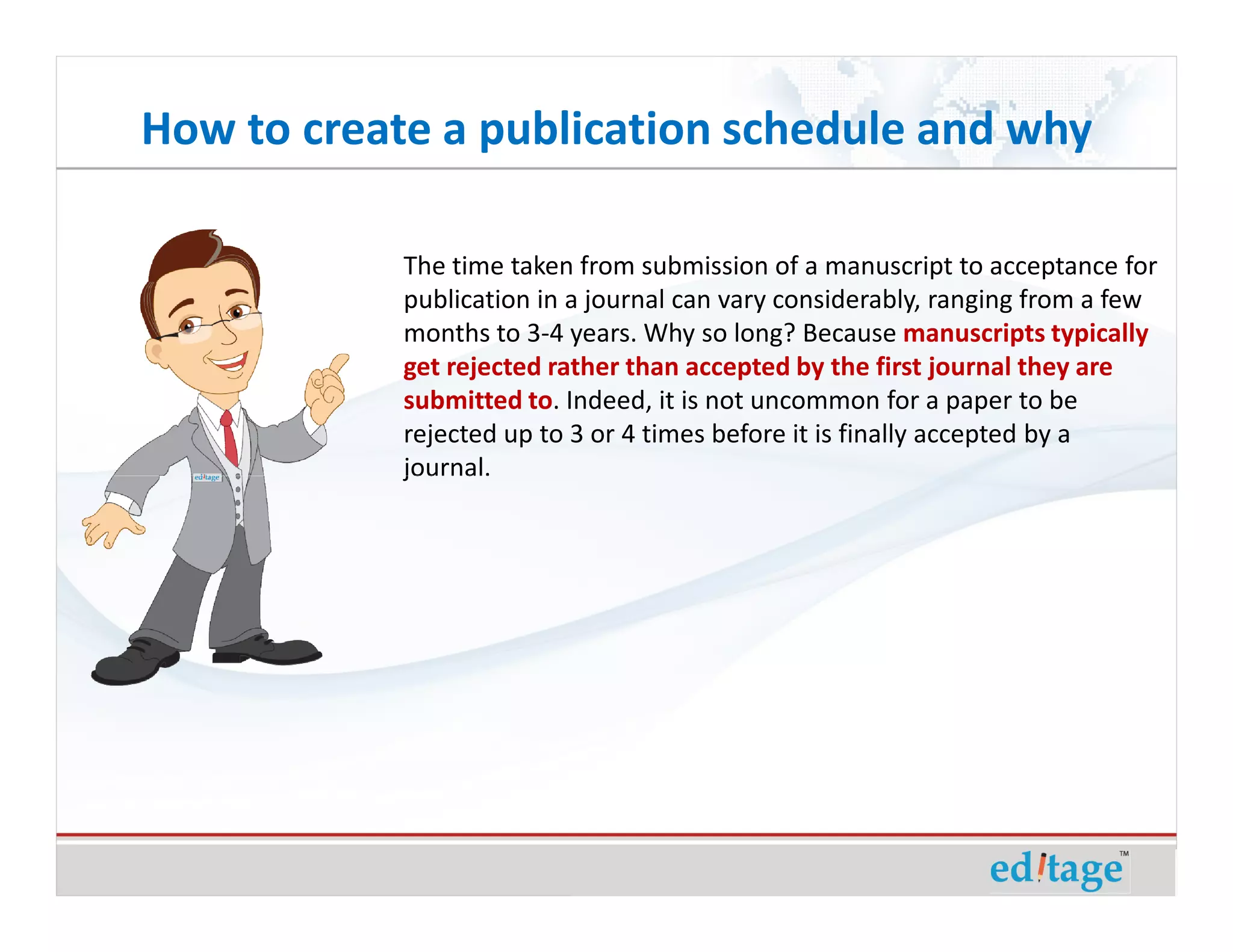 How to create a publication schedule and why | PDF