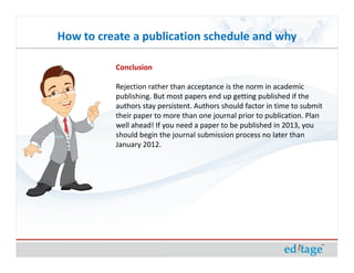 How to create a publication schedule and why | PDF
