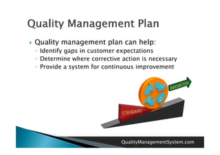 How to create a quality management plan | PDF