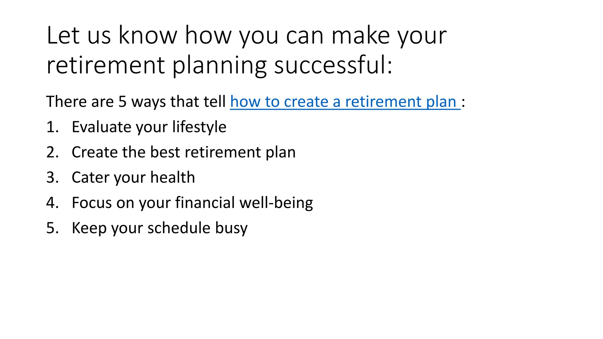 How to create a retirement plan.pdf