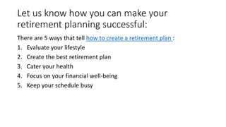 How to create a retirement plan.pdf