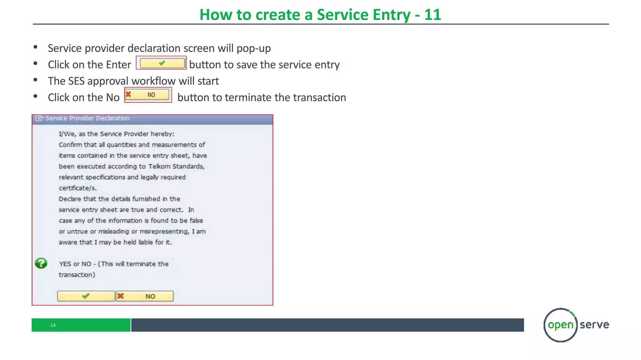HOW TO CREATE A SERVICE ENTRY ML81N TRAINING SLIDE PACK.pptx