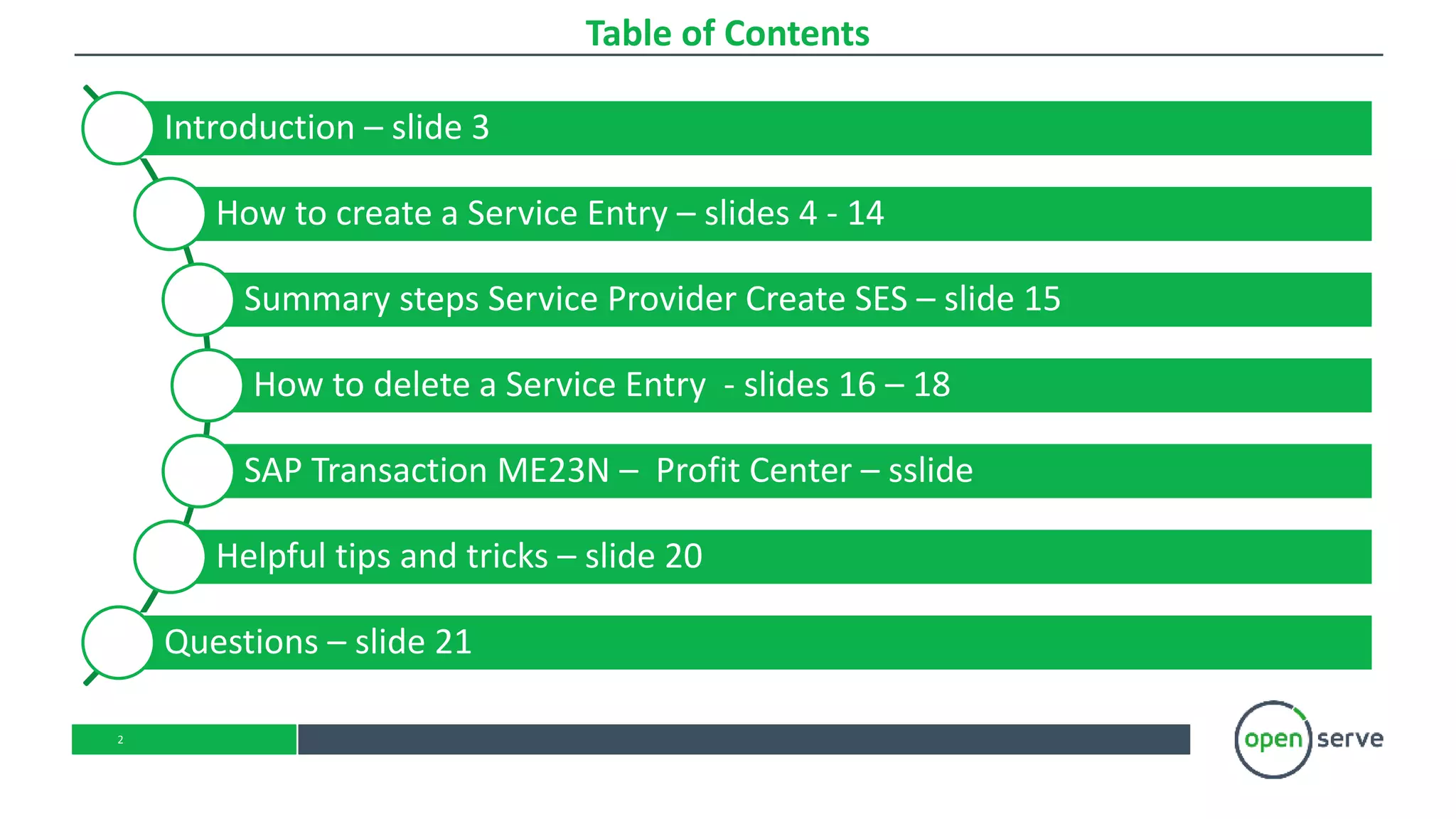 HOW TO CREATE A SERVICE ENTRY ML81N TRAINING SLIDE PACK.pptx
