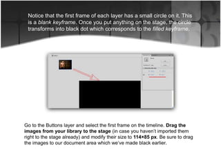 How to create a simple image gallery in flash cs5 | PPTX | Computer Animation | Computer ...