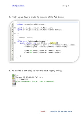 How to create_a_simple_java_web_service_and_publish_it_on_netbeans_7 | PDF
