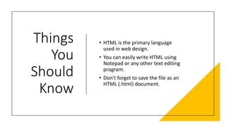 How to Create a Simple Webpage Using Notepad.pptx